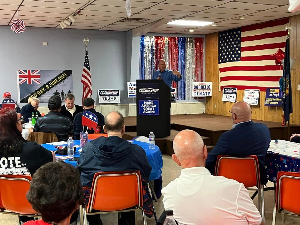 Langworthy, GOP Candidates Rally Voters in Lakewood | Chautauqua Today