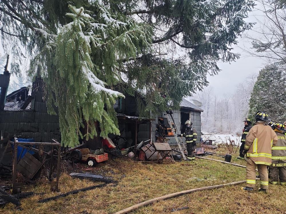 Morning Blaze Destroys Residence in Town of Arkwright | Chautauqua Today