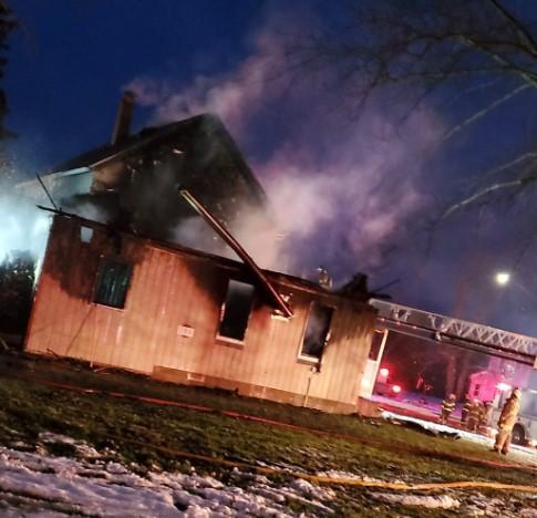 Several departments battled house fire in Farnham | Chautauqua Today