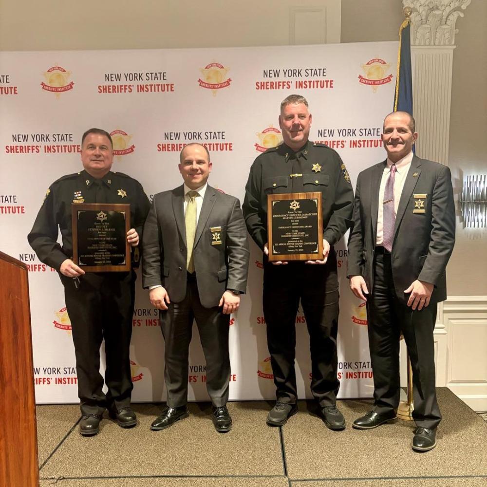 County Dispatcher, Deputy Sheriff Honored at Annual NYSSA Banquet ...