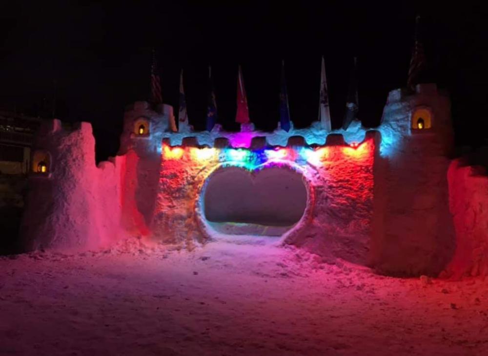 Snow Castle Lighting Kicks Off Mayville Winter Festival | Chautauqua Today