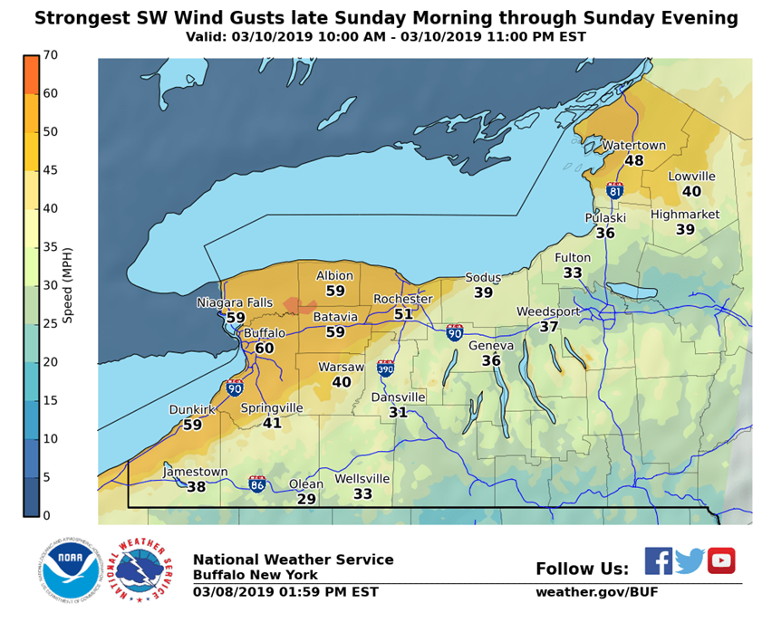 Latest High Wind Event to Come in Two Phases | Chautauqua Today