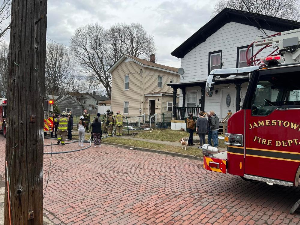 Jamestown Firefighters Make Quick Work of Valley Street Fire ...