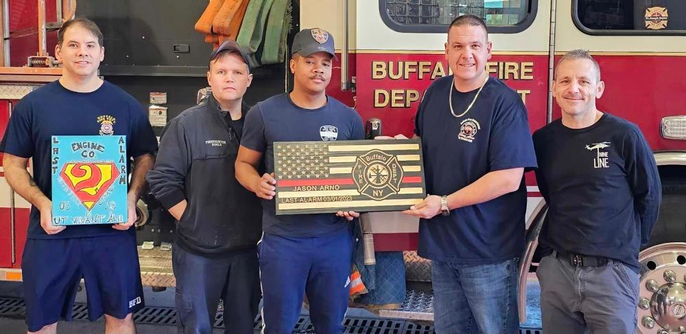 Local First Responders Present Gift in Memory of Fallen Buffalo ...