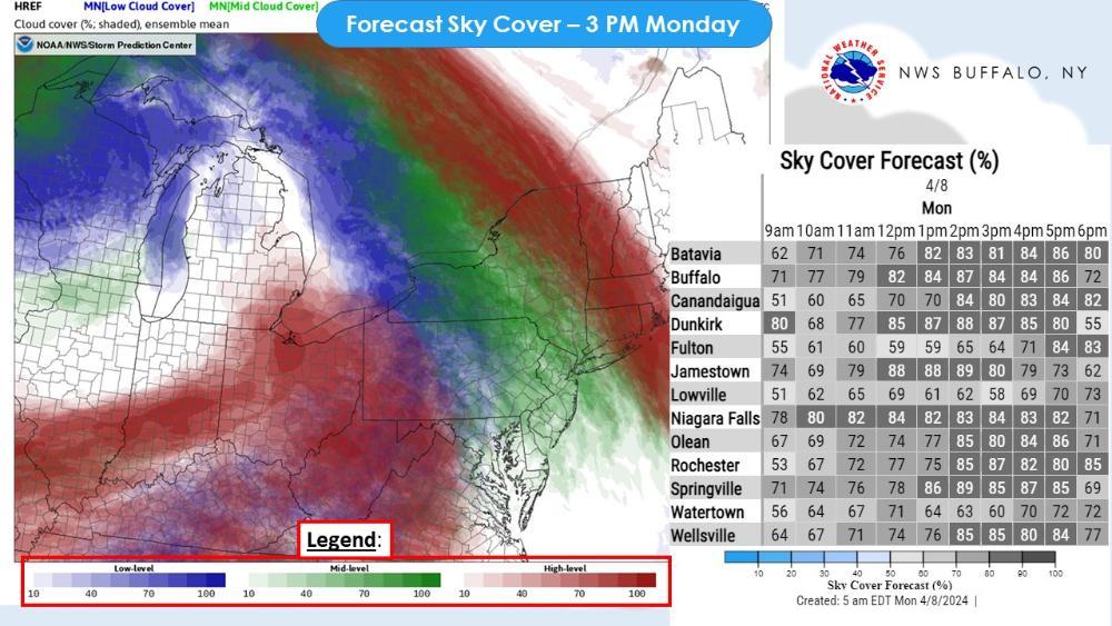 Cloud Cover May Dampen View of Eclipse in Western New York | Chautauqua ...