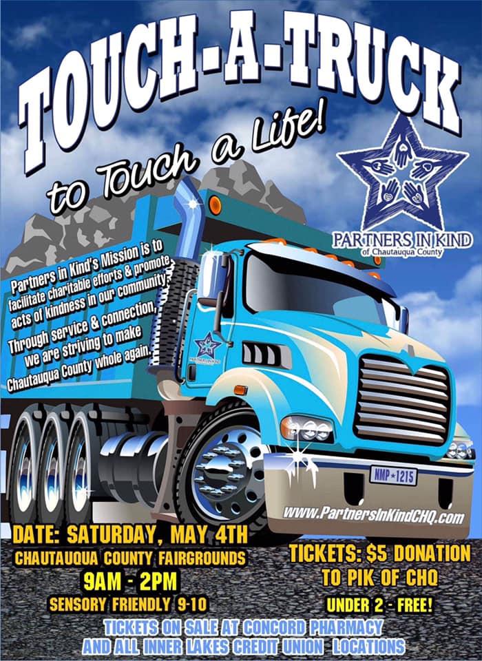 Partners in Kind Hosting Touch-a-Truck Fundraiser in Dunkirk ...