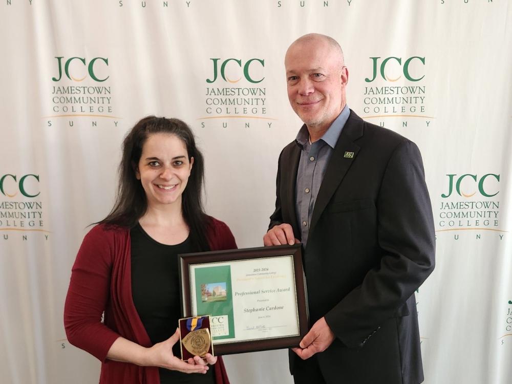 Two JCC Employees Earn SUNY Chancellor's Awards for Excellence | Chautauqua Today