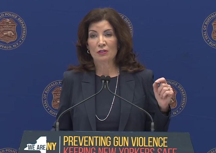 Hochul announces significant progress in fight against gun violence ...