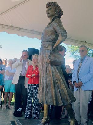 New Lucille Ball Statue Unveiled in Celoron | Chautauqua Today
