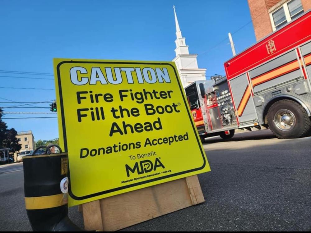 Dunkirk and Fredonia Firefighters Holding Fill the Boot Drives on ...