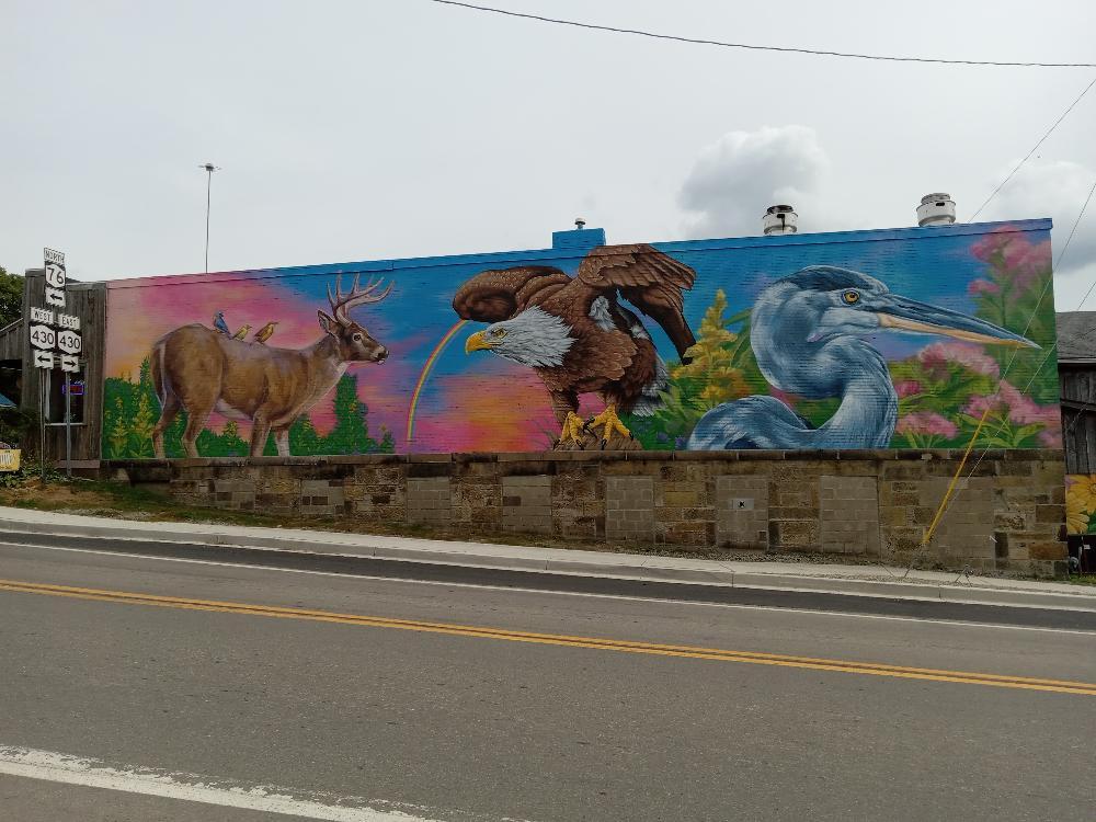 Murals Dedicated in Westfield, Falconer and Sherman for Paint CHQ ...