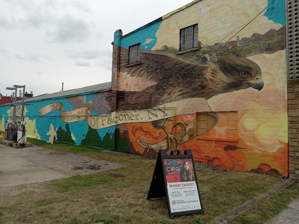 Murals Dedicated in Westfield, Falconer and Sherman for Paint CHQ ...